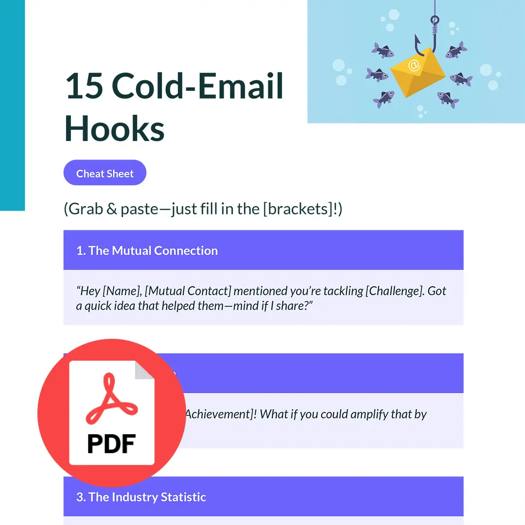 Cheat sheet: Crafting the Perfect Sales Email for Healthcare & Hospitals
